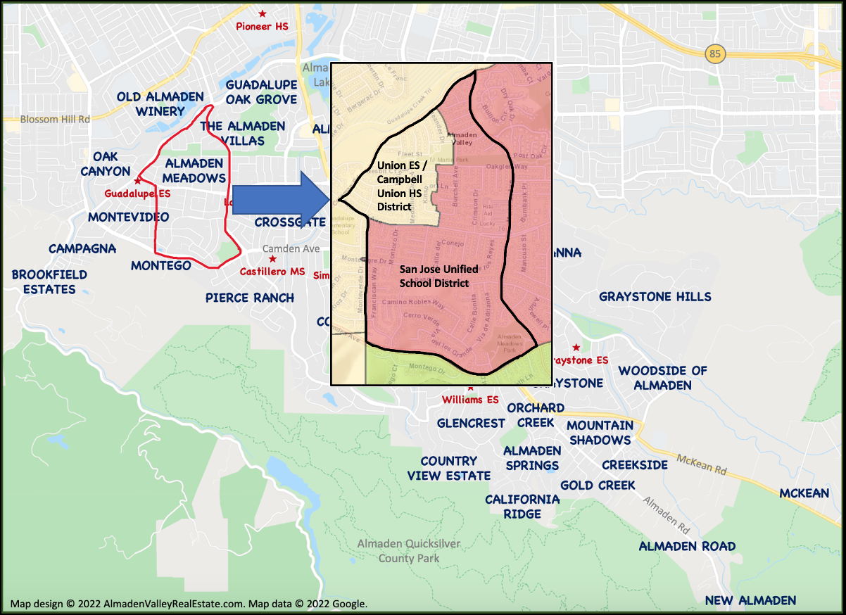 Almaden Valley Neighborhoods | Therese Swan, #1 Almaden Agent
