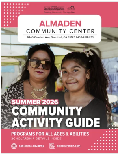 Almaden Community Center Activity Guide Summer 2026 | Almaden Valley ...